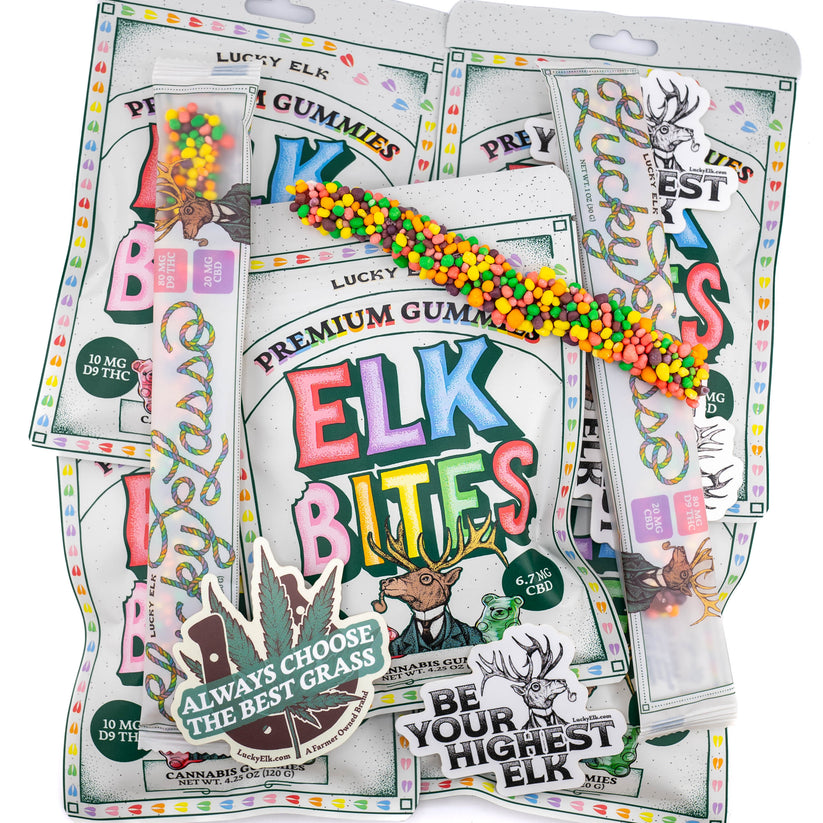 Lucky Lasso · D9 Candy Rope (80mg) – Lucky Elk